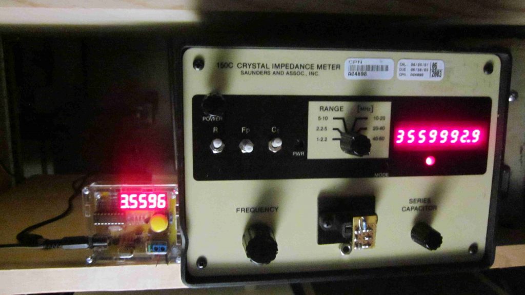 Crystal Tester Counter - 3rd Planet Solar / KC9ON